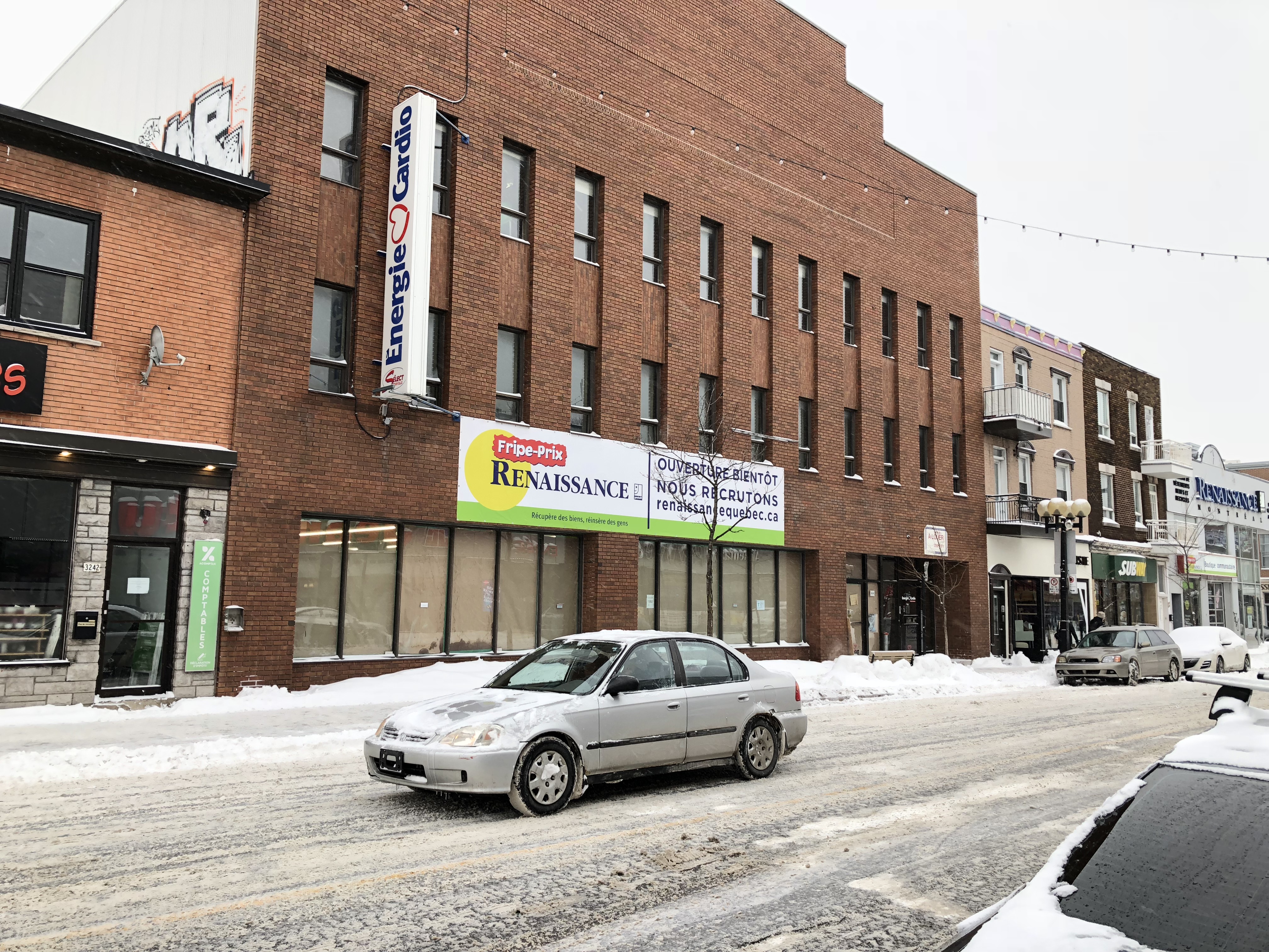 Une nouvelle adresse pour le Renaissance sur Masson