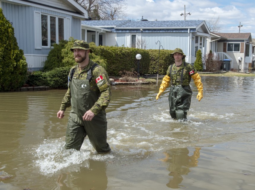 Inondations à Montréal: «Le pire est derrière nous»