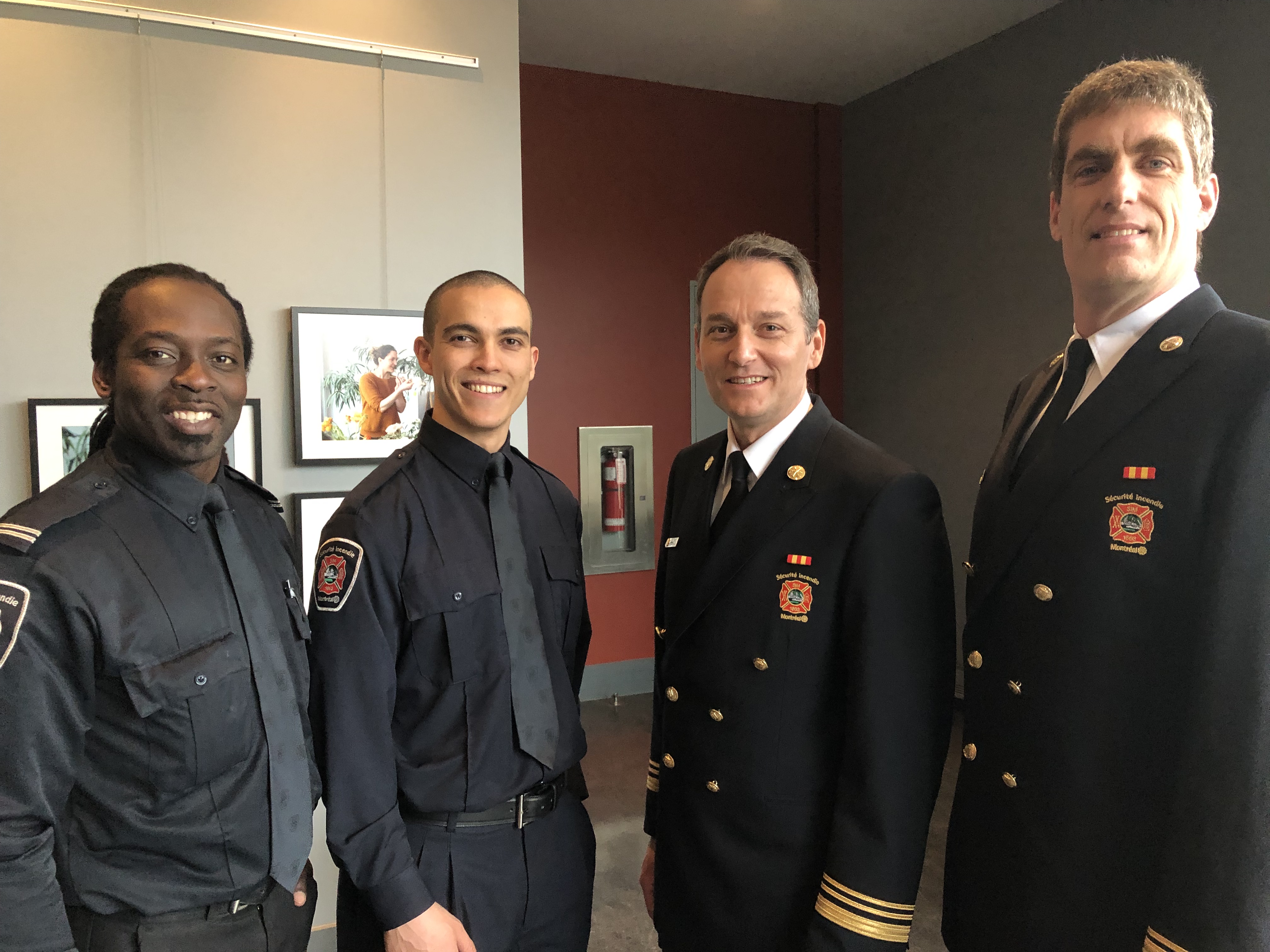 Les Pompiers veulent recruter des jeunes de Montréal-Nord