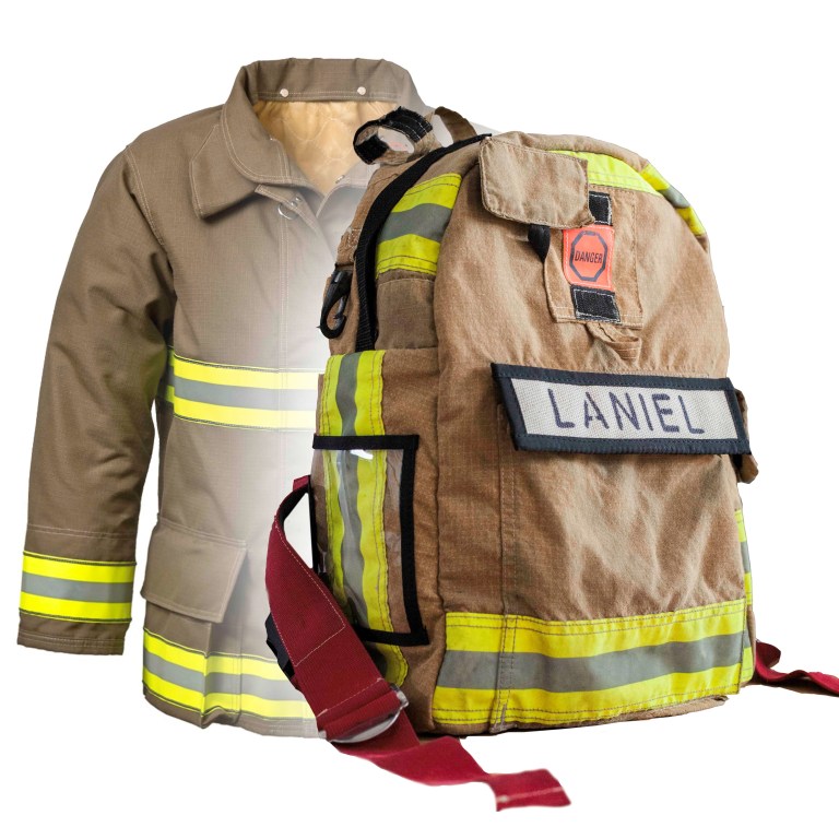 La deuxième vie des uniformes de pompiers
