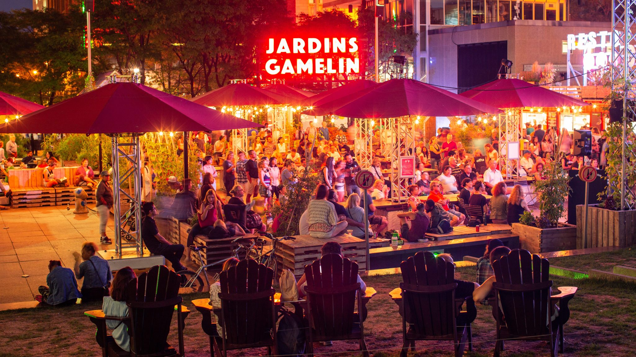 Cinq ans pour les Jardins Gamelin, grand projet de «réappropriation de ...