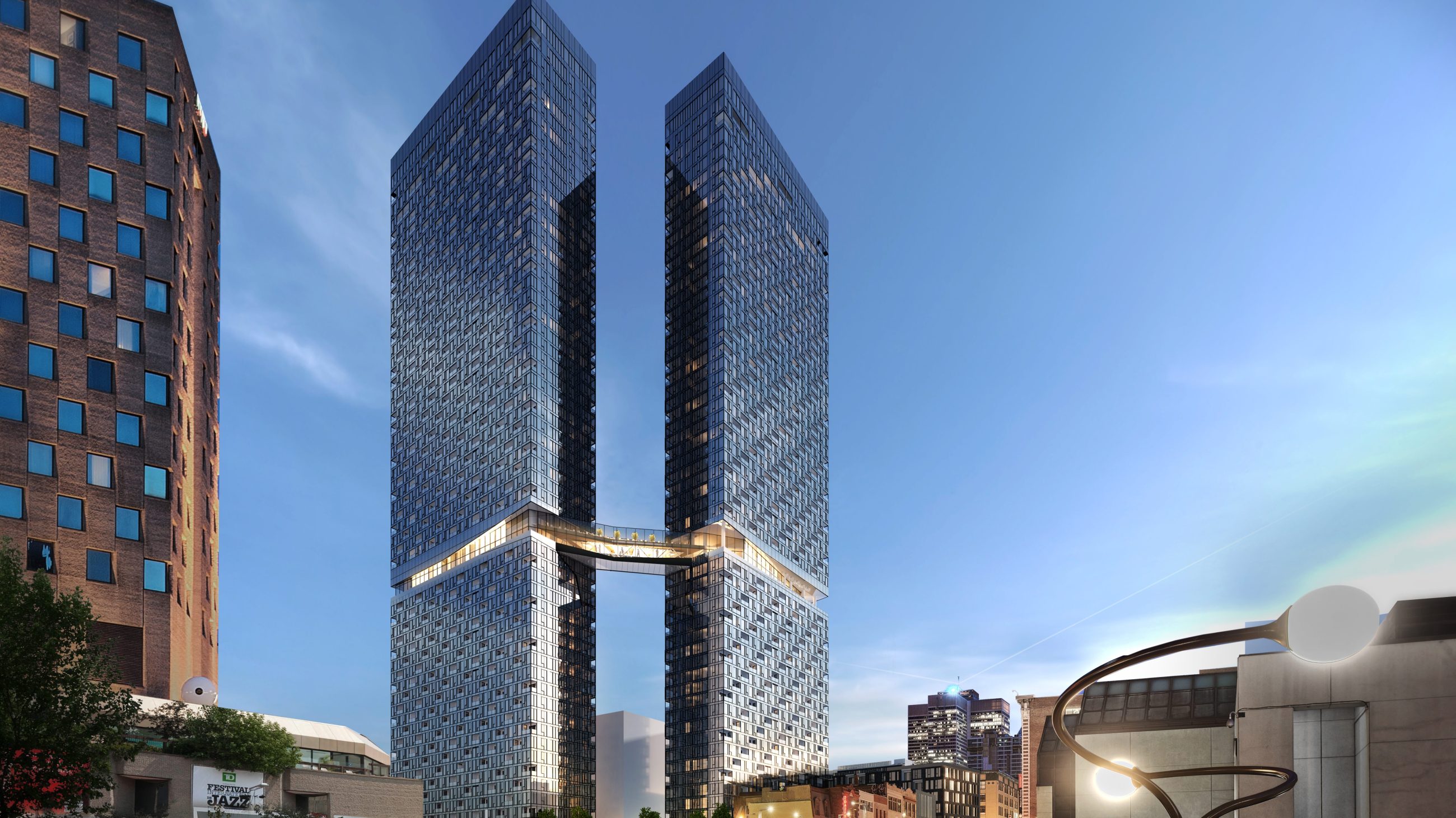 Maestria: trois étages de plus la plus haute tour résidentielle de Montréal