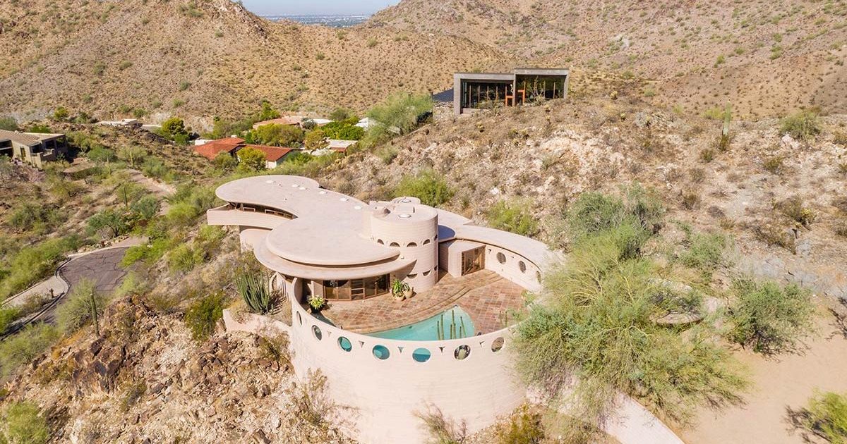 La «Circular Sun House» de Frank Lloyd Wright mise en vente