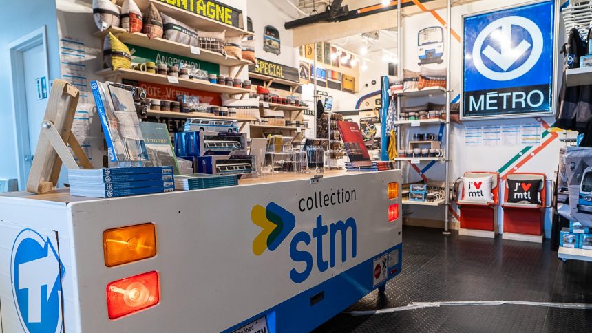 Boutique STM: vous pouvez acheter un morceau de bus ou de métro