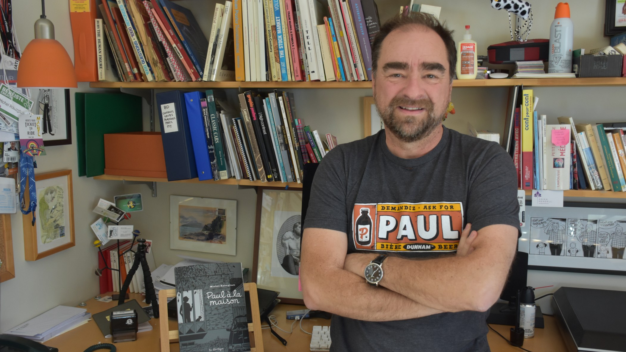 Michel Rabagliati : apprendre à vivre avec soi-même