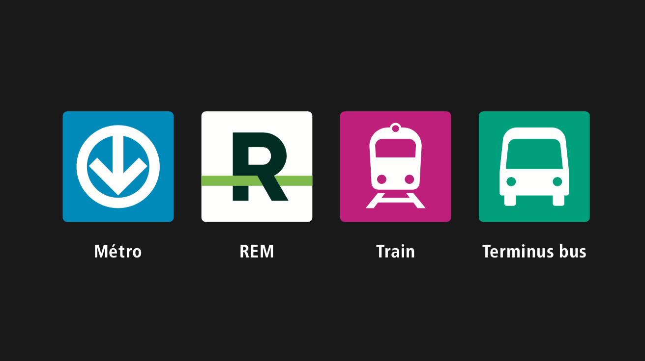 Transport collectif: une nouvelle signalétique unifiée pour le Grand ...