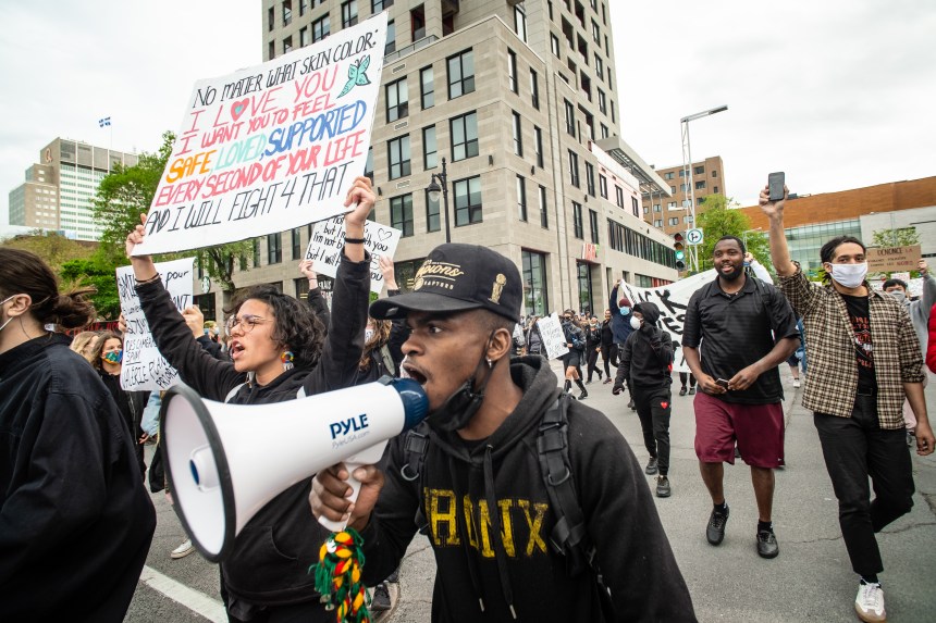 La mort de George Floyd ravive de douloureux souvenirs à Montréal-Nord