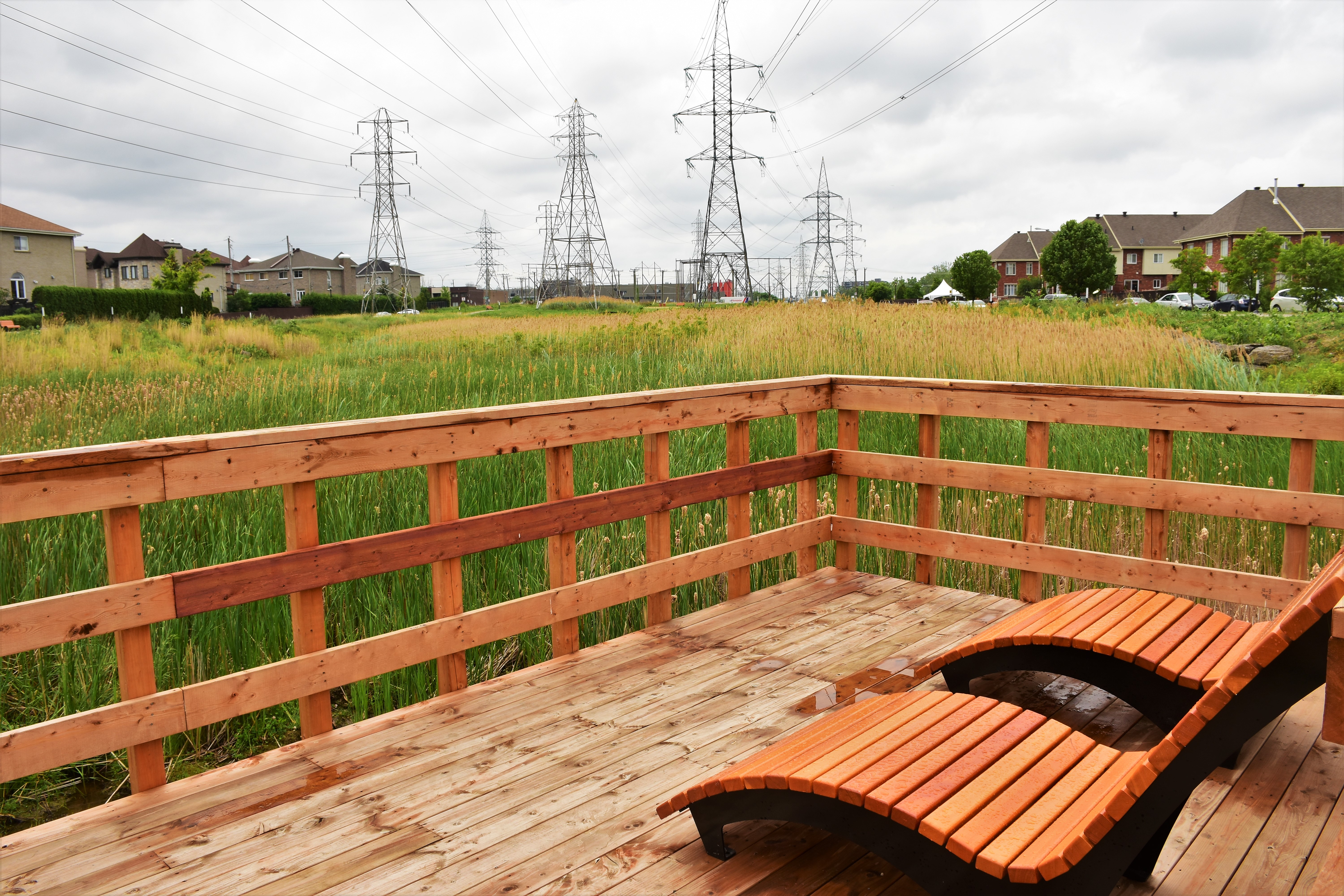 Le nouveau parc-nature de Saint-Léonard complété