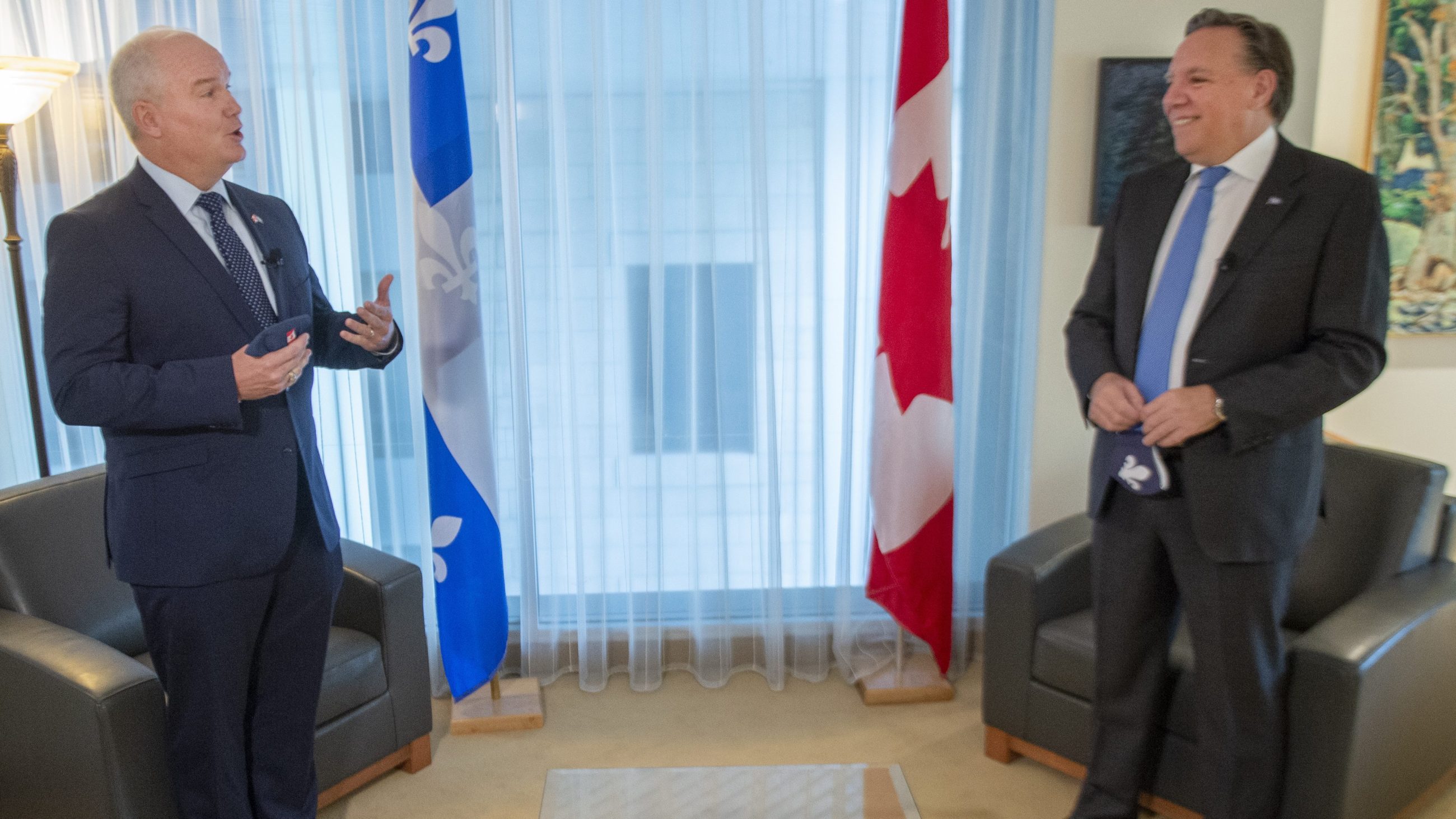 Erin O’Toole ouvert à des changements à la Loi sur les langues officielles