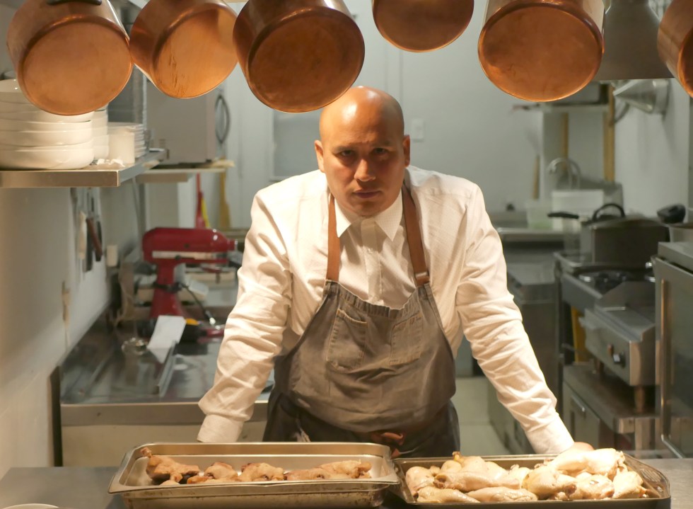 Le chef Mario Navarrete épuisé mais confiant