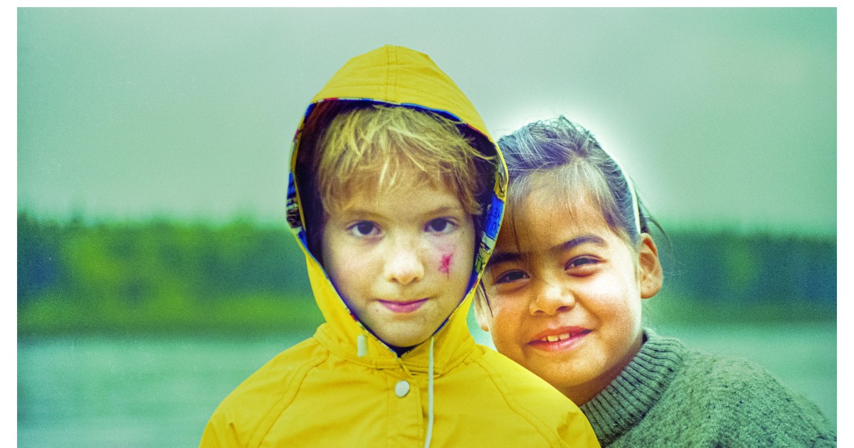 Michel Depatie: élèves et Mani-Utenam en 1991 | Le Plateau-Mont-Royal