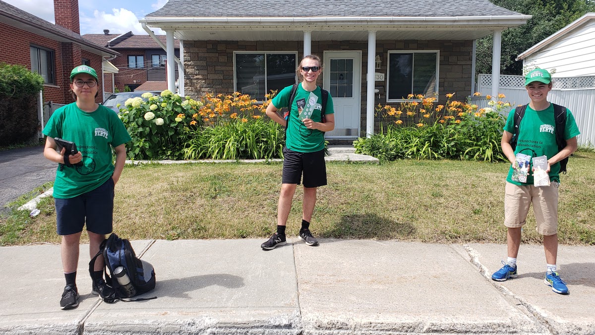 La Patrouille verte de Westmount recrute
