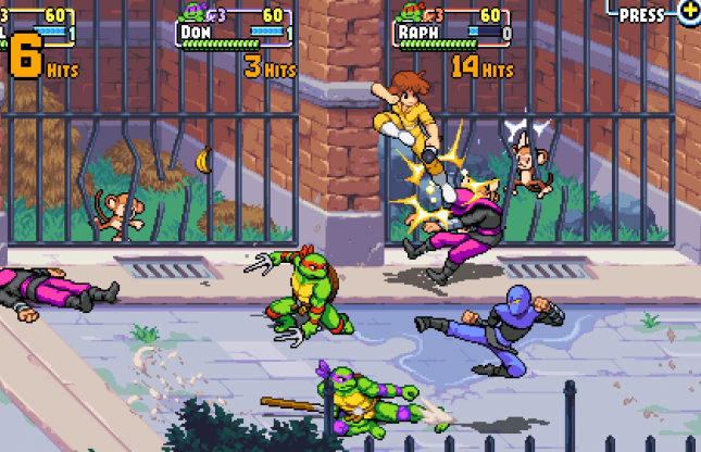 April O’Neil jouable dans Shredder’s Revenge