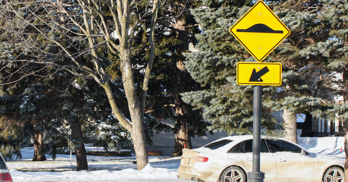 Installation de nouveaux dos d’âne sur la 54e avenue