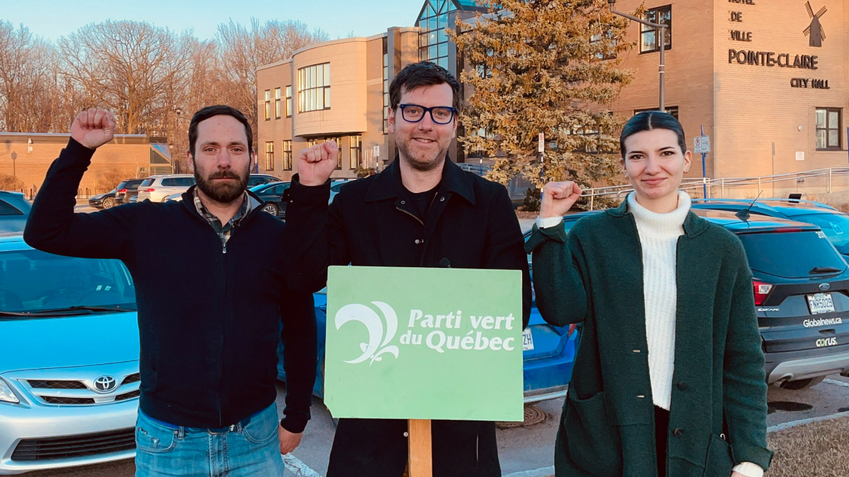 Fairview Pointe-Claire: le chef du Parti vert appuie le gel