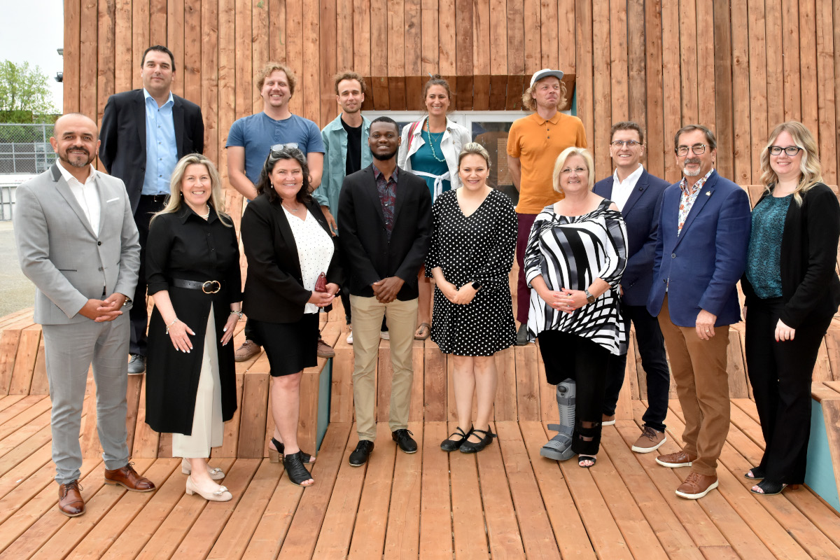 Une bibliothèque-conteneur inaugurée au parc Carignan