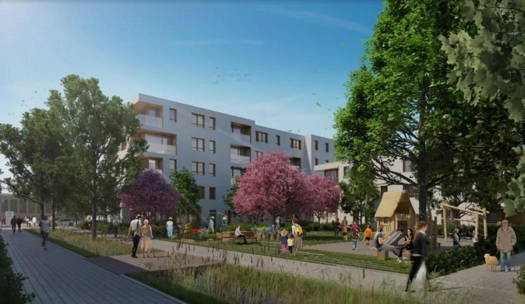 Audrey Murray en faveur du projet Écoquartier Louvain Est