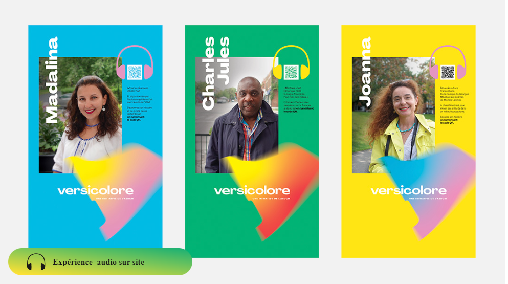 Versicolore: un parcours artistique valorisant la langue française