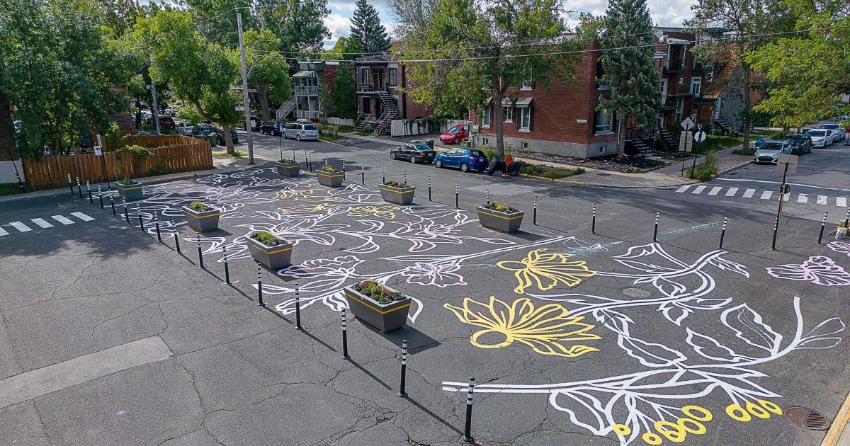 Première vague d’aménagements temporaires au carré Augier