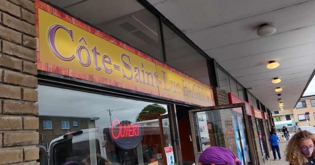 Mise en garde envers Côte St-Luc Bagel
