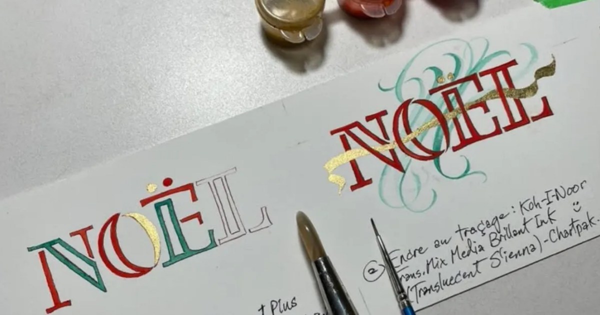 Atelier d’enluminure de Noël avec Luc Saucier | Journal Métro