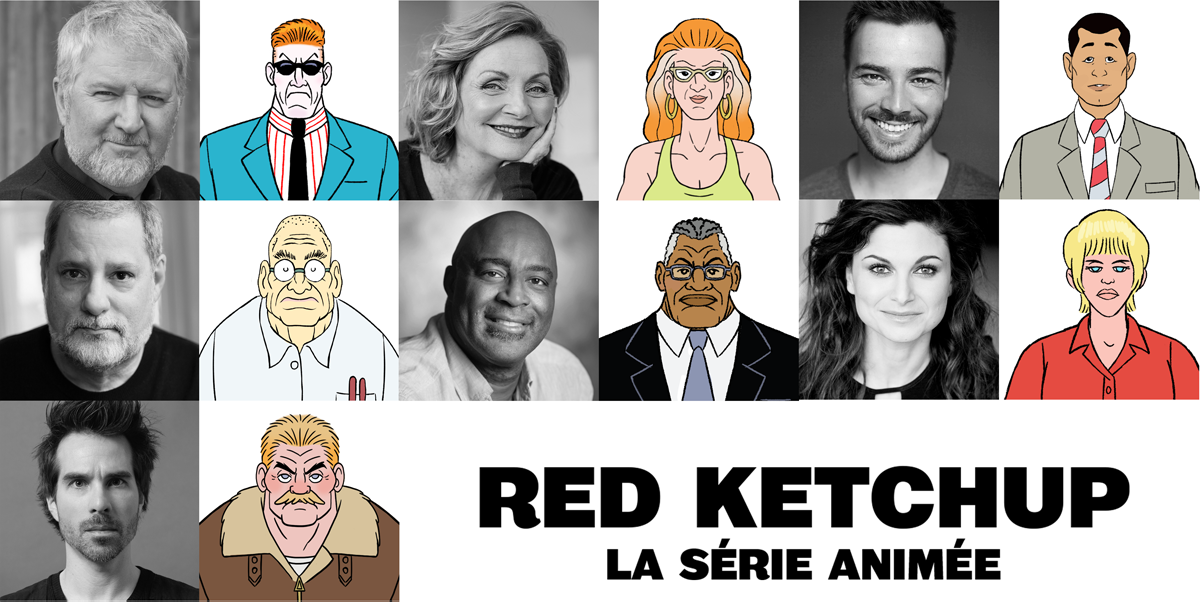 Benoît Brière prête sa voix à l’adaptation de la BD «Red Ketchup»