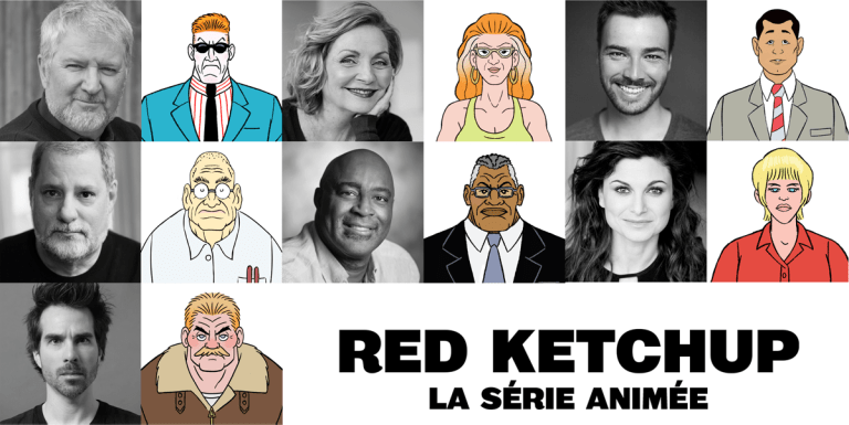 Benoît Brière prête sa voix à l’adaptation de la BD «Red Ketchup»