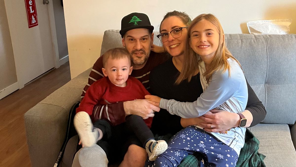Philippe, un papa amputé mais «handicapable»