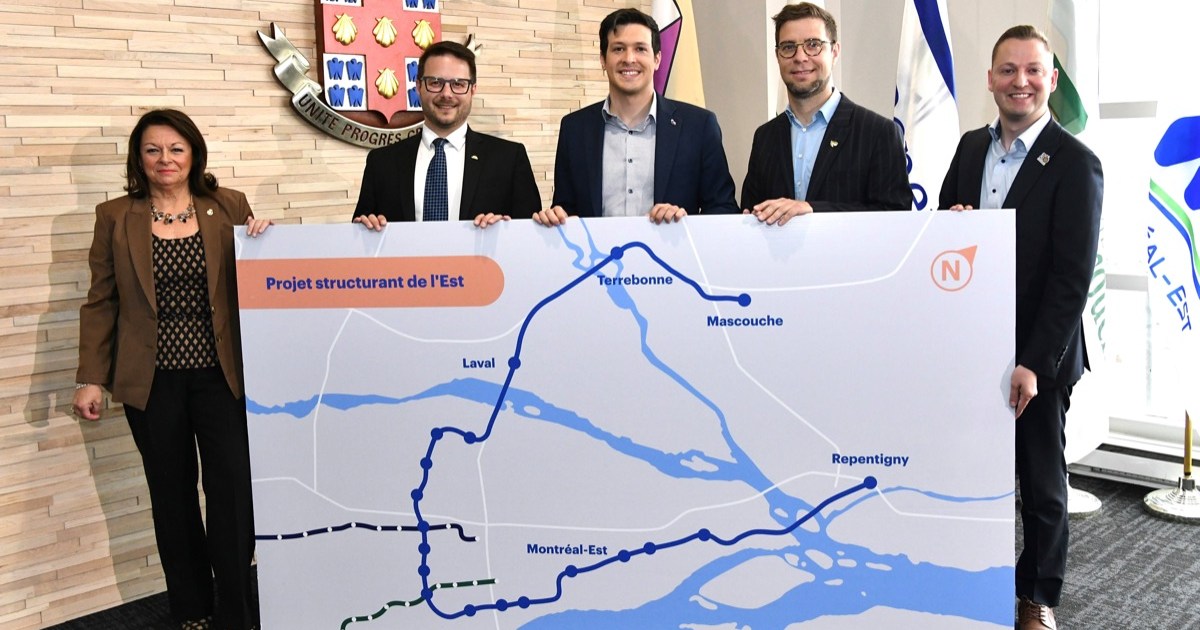 Le REM de l'Est pourrait passer par Montréal-Est