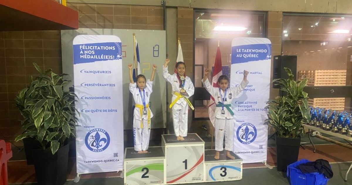 Grand Prix Taekwondo Québec: les champions de Rosemont brillent