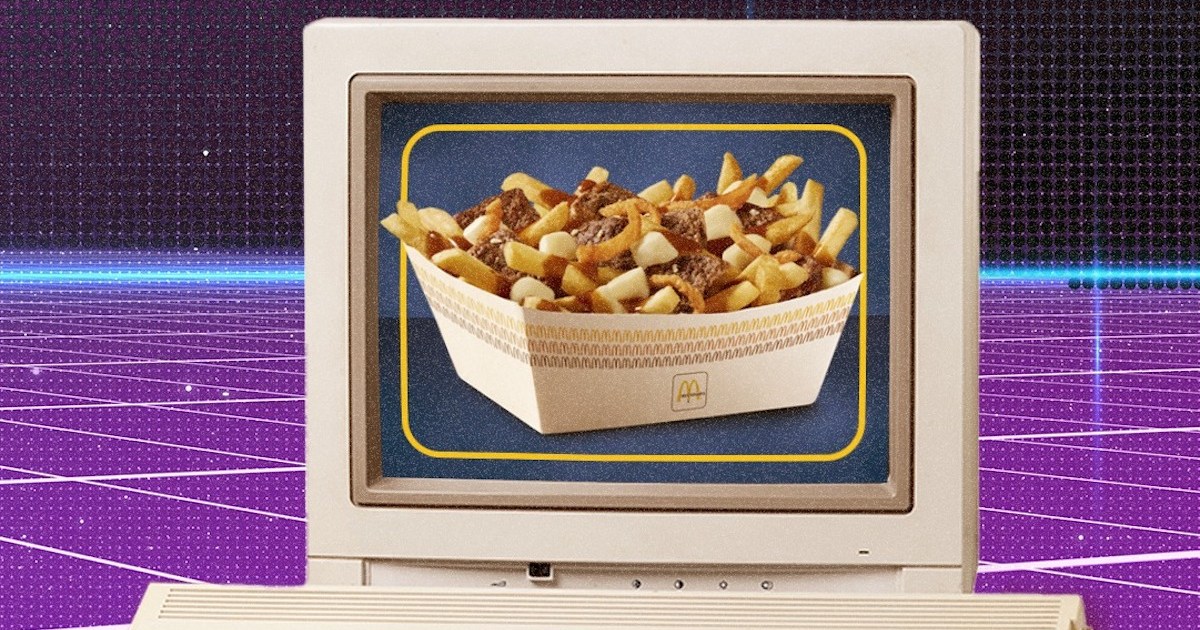Le «hamburger steak» faite poutine chez McDo