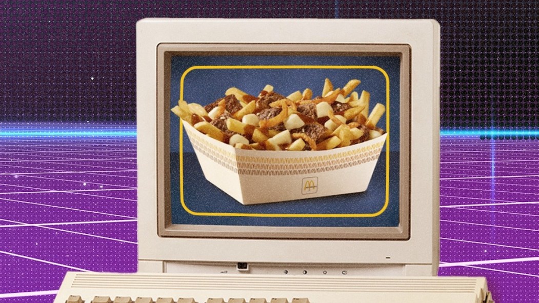 Le «hamburger steak» faite poutine chez McDo
