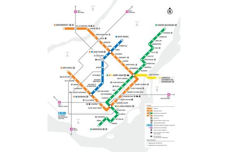 Voici le nouveau plan du métro (et du REM)