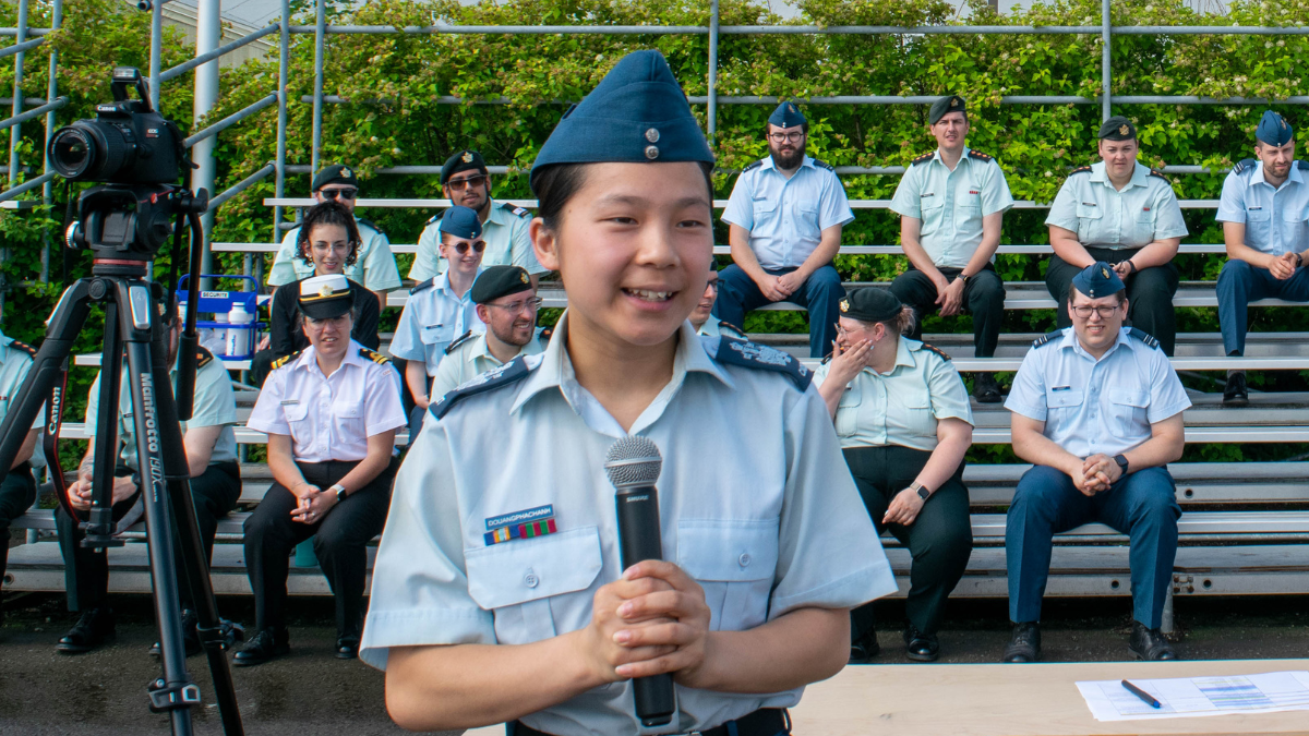 Une Villeroise à la tête du Centre d'entraînement des cadets de Valcartier