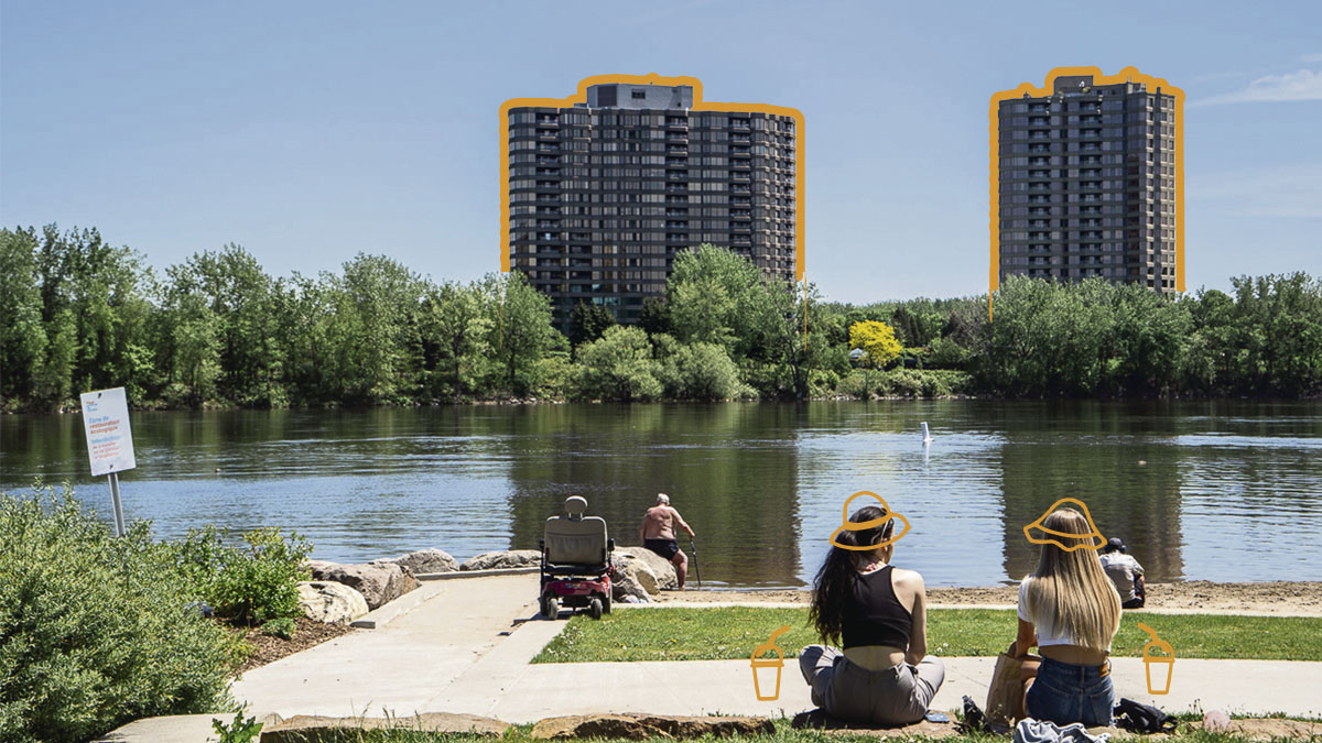 La plage de Verdun, pour profiter du soleil
