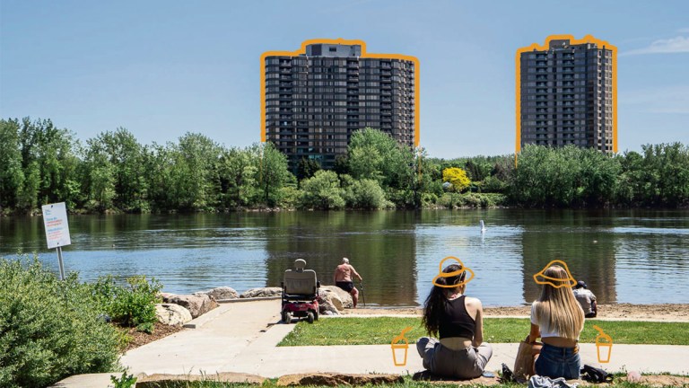 La plage de Verdun, pour profiter du soleil