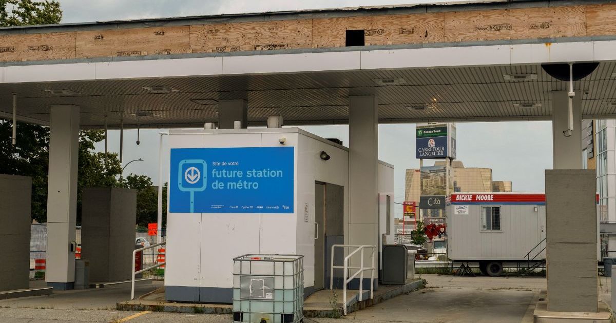 Les premiers travaux du prolongement de la ligne bleue ont commencé