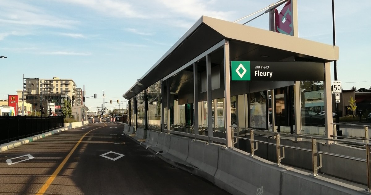 Plus d'infos sur le prolongement du SRB Pie-IX vers Notre-Dame